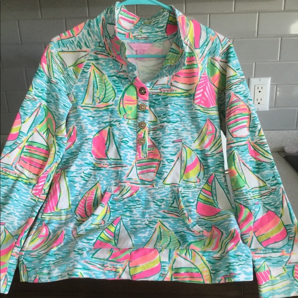 Lilly Pulitzer | Tops | Small You Gotta Regatta Popover | Poshmark